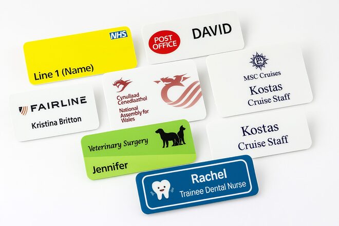 Classic Range | Magnetic Name Badges