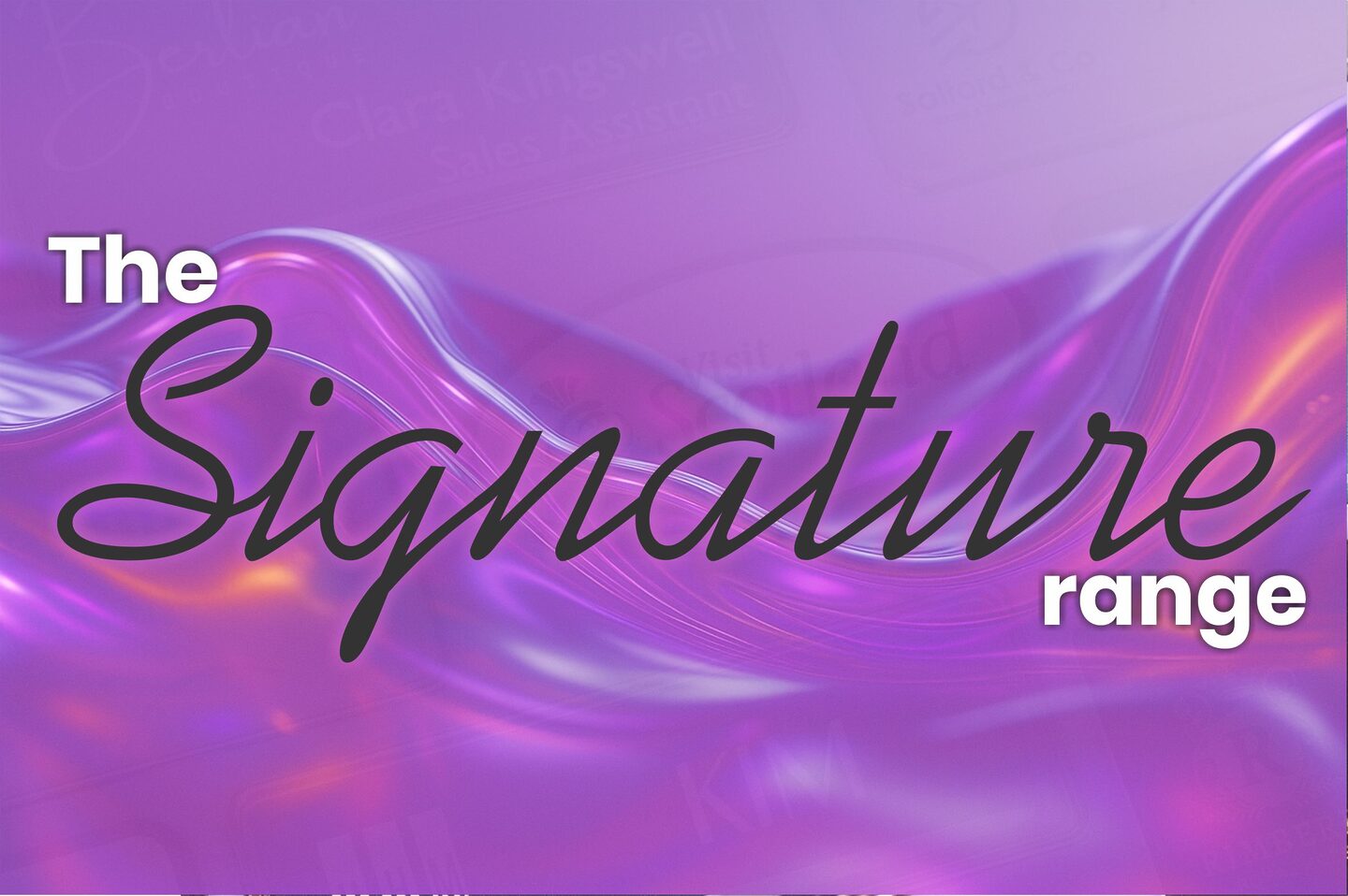 Introducing the Signature Range: Premium Name Badges for a Professional ...