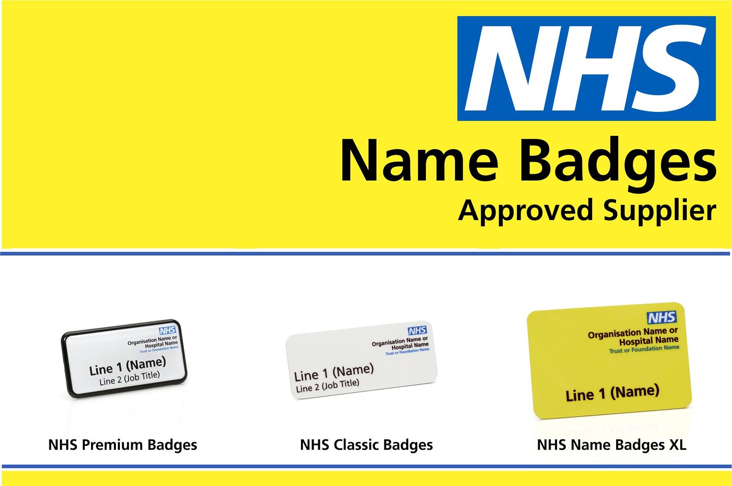 NHS Name Badges – Durable, Compliant and Professionally Designed for ...