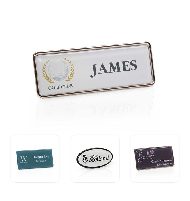 UK supplier of name badges, name tags and ID badges | Magnetic Name Badges