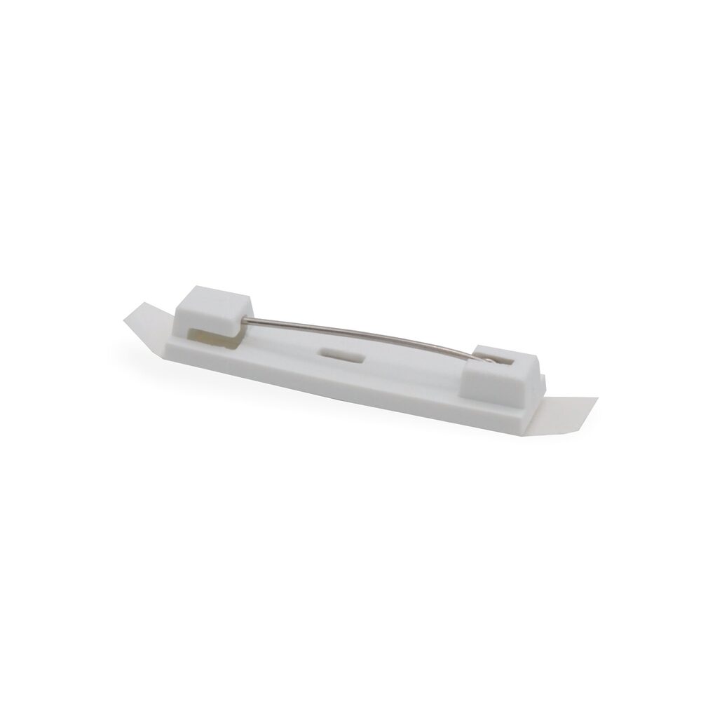 10 x Standard Pin Fixings White | Magnetic Name Badges