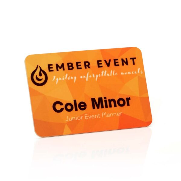 Classic Name Badge Large | Magnetic Name Badges