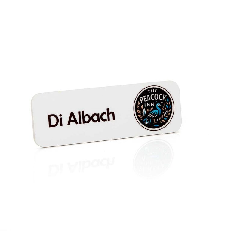 Classic Name Badge Slim | Magnetic Name Badges