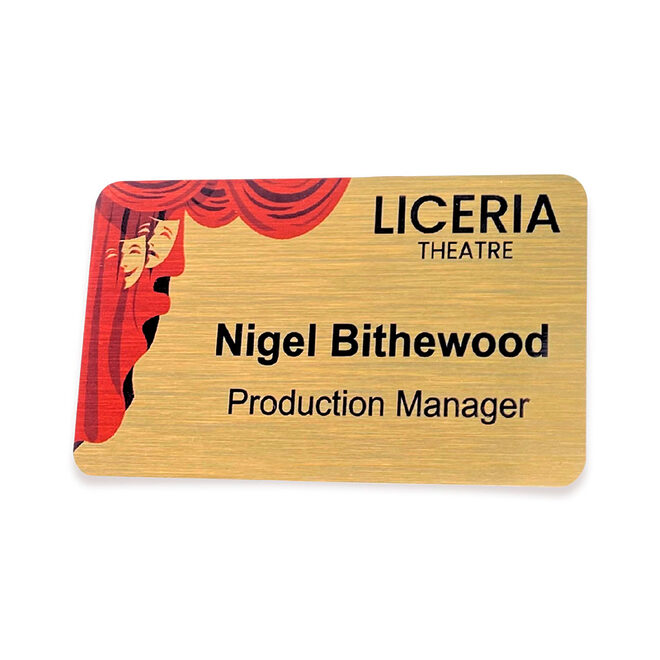 Custom Size Name Badges | Magnetic Name Badges