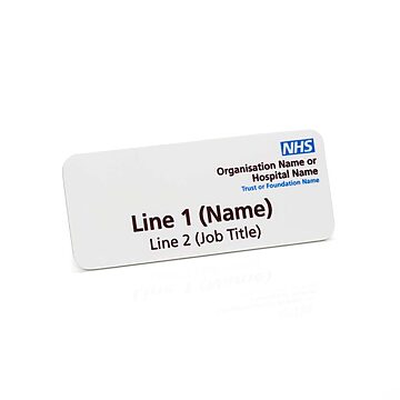 NHS Name Badges | Magnetic Name Badges